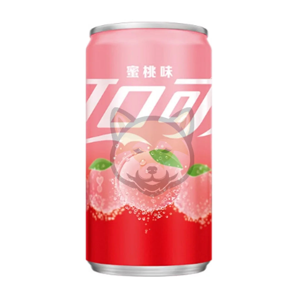 Coca Cola White Peach Can (330ml) | Hudson Valley Exotics PKG