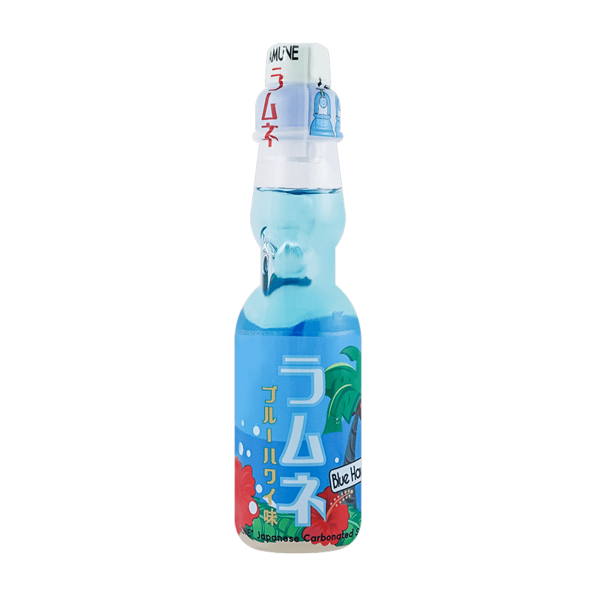 Hatakosen Blue Hawaii Ramune (200ml) | Hudson Valley Exotics PKG